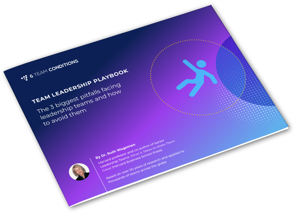 The Team Leadership Playbook | Insight from 6 Team Conditions